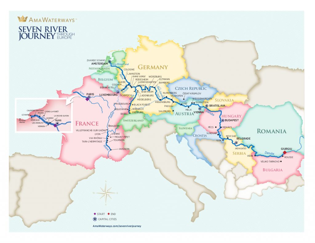 AmaWaterways Seven River Journey - Expedia Wine Club Cruises